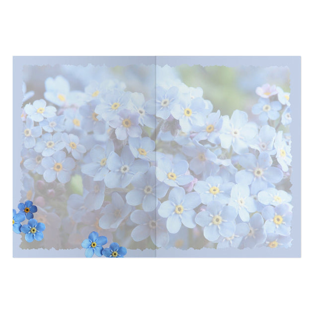 forget me not leaflets