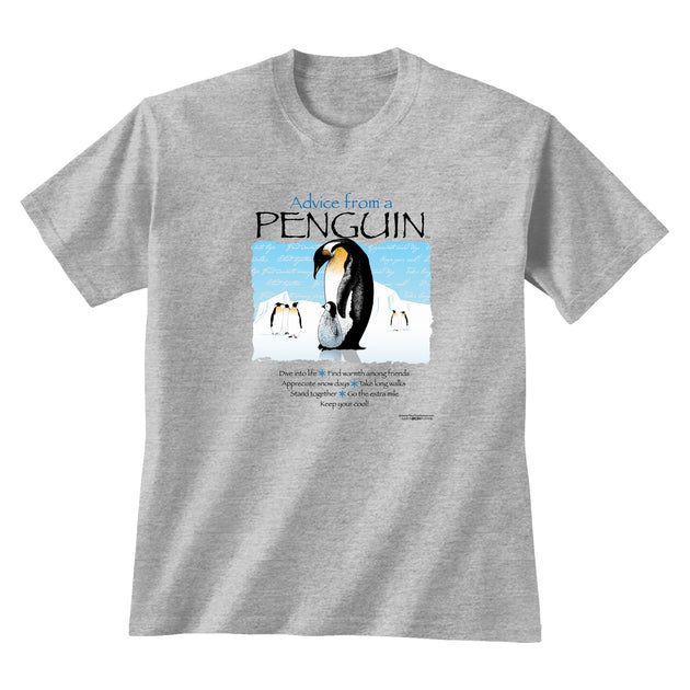 Advice from a Penguin T-Shirt – Advice For Life