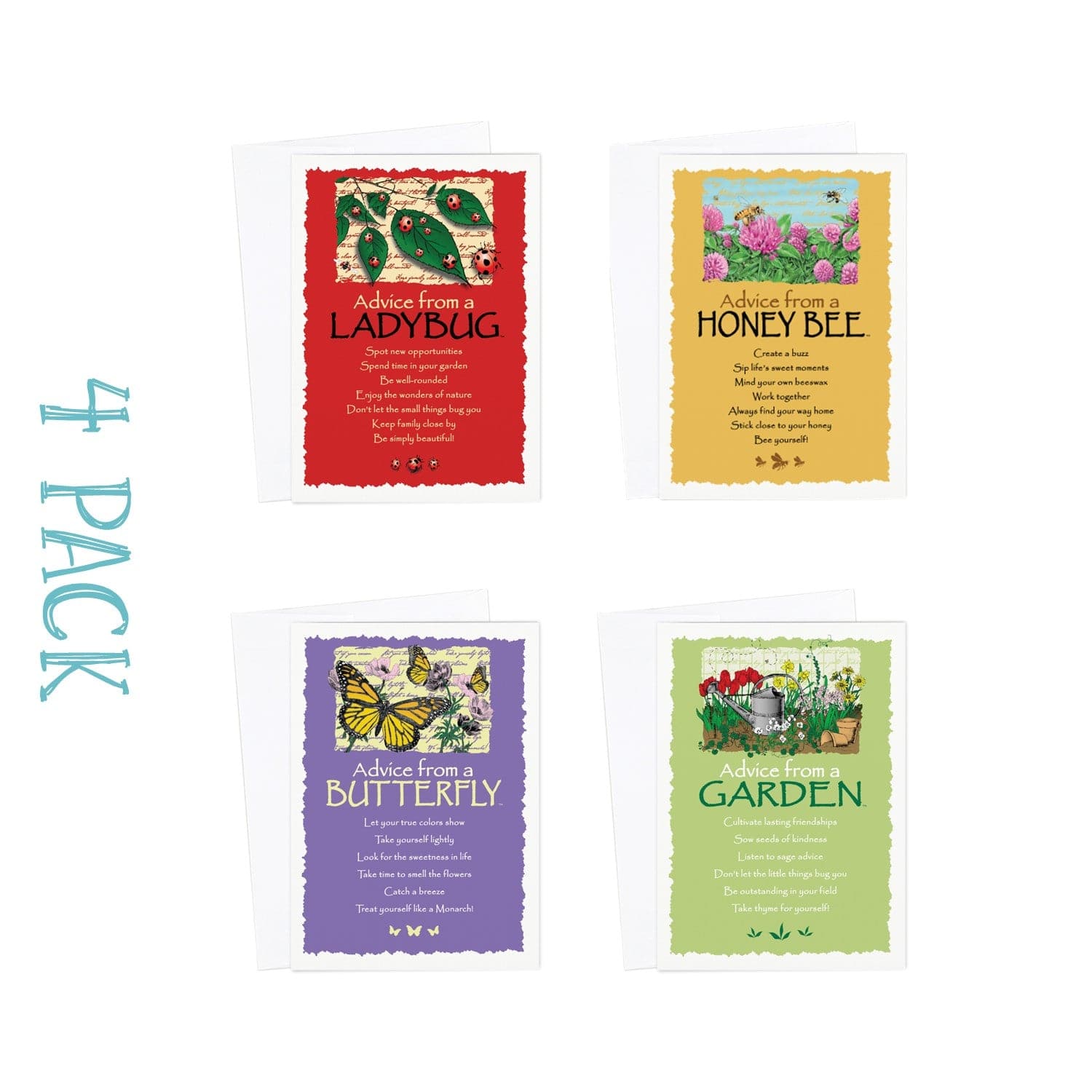 Inspirational Bookmarks & Greeting Cards – Advice For Life