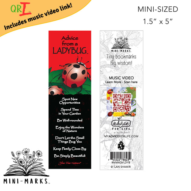 Advice from a Ladybug Mini-Mark – Advice For Life