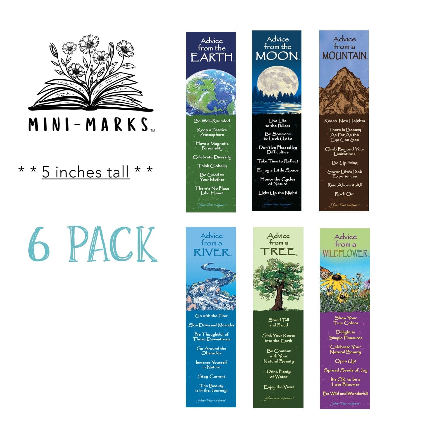 Inspirational Bookmarks & Greeting Cards – Advice For Life