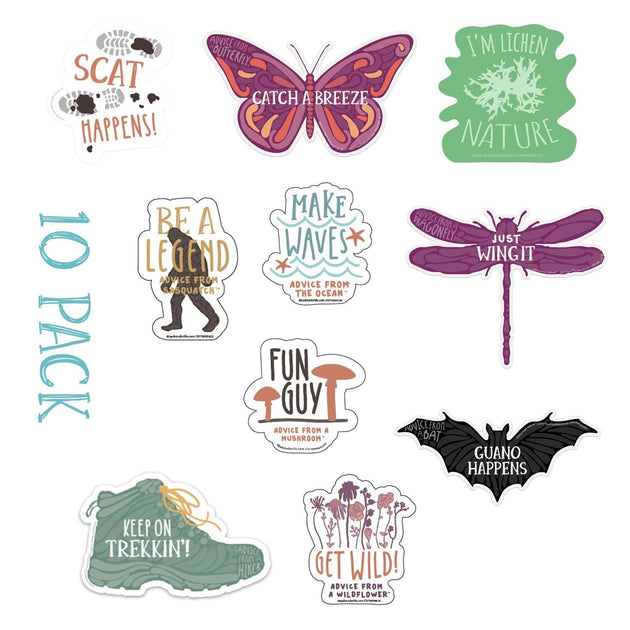 Best Sellers Bundle - 10 Stickers – Advice For Life