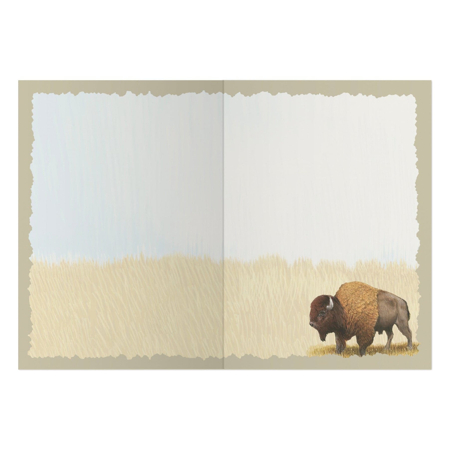 Advice from a Bison Greeting Card – Advice For Life