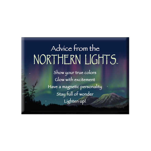 Advice from the Northern Lights Jumbo Magnet – Advice For Life