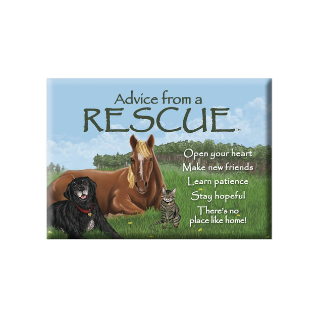 Advice from a Rescue Jumbo Magnet – Advice For Life